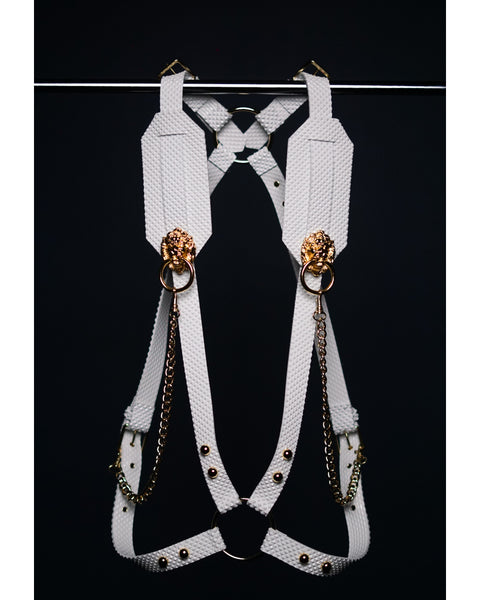 White Pyramid Harness | Eyehunee